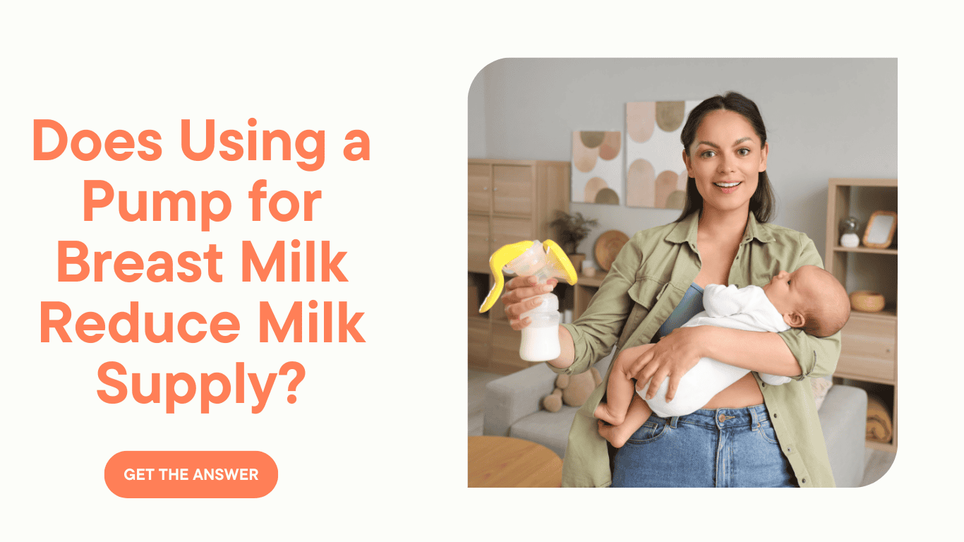 Does Using a Pump for Breast Milk Reduce Milk Supply?